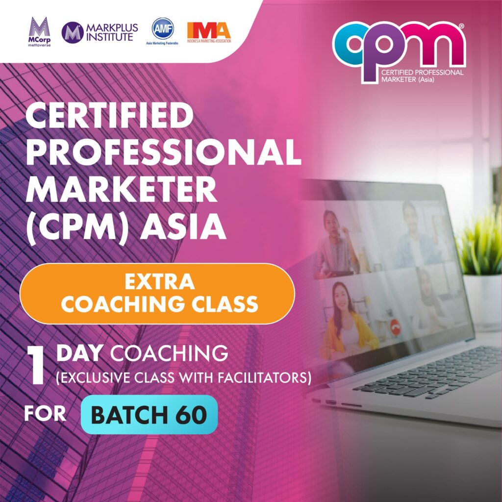 Certified Professional Marketer (CPM) Asia - Coaching ONLY - MarkPlus ...